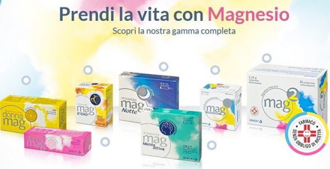 Mag 2 bustine: benefici magnesio pidolato, effetti collaterali
